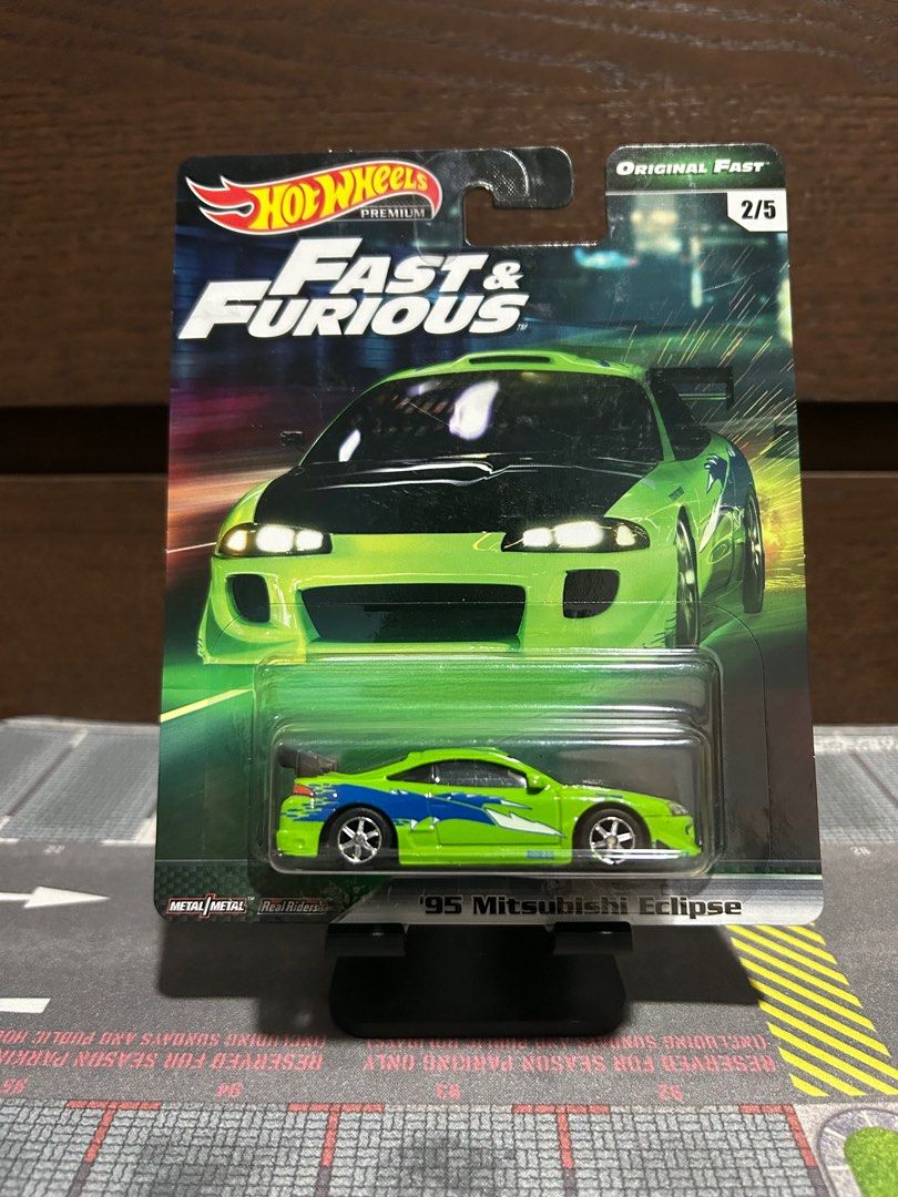 HotWheels F&F Mitsubishi Eclipse, Hobbies & Toys, Toys & Games on Carousell