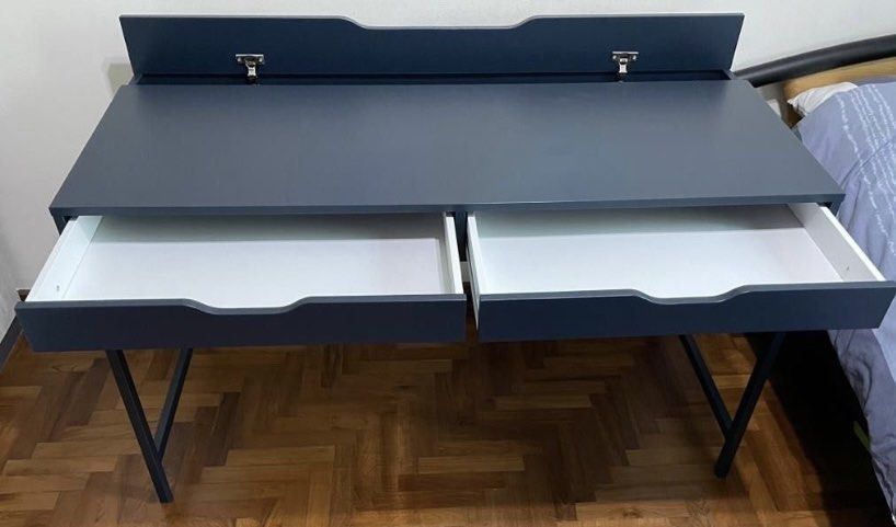 IKEA ALEX STUDY TABLE, Furniture & Home Living, Furniture, Tables ...