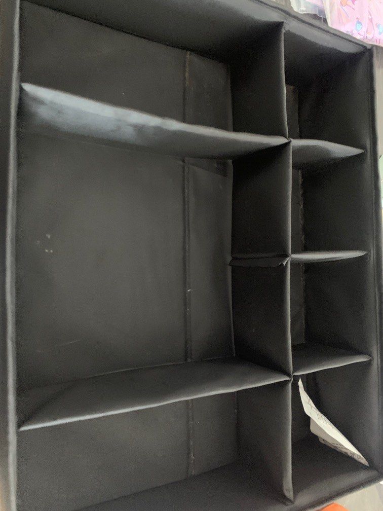 IKEA SKUBB BLACK, Furniture & Home Living, Furniture, Shelves, Cabinets ...