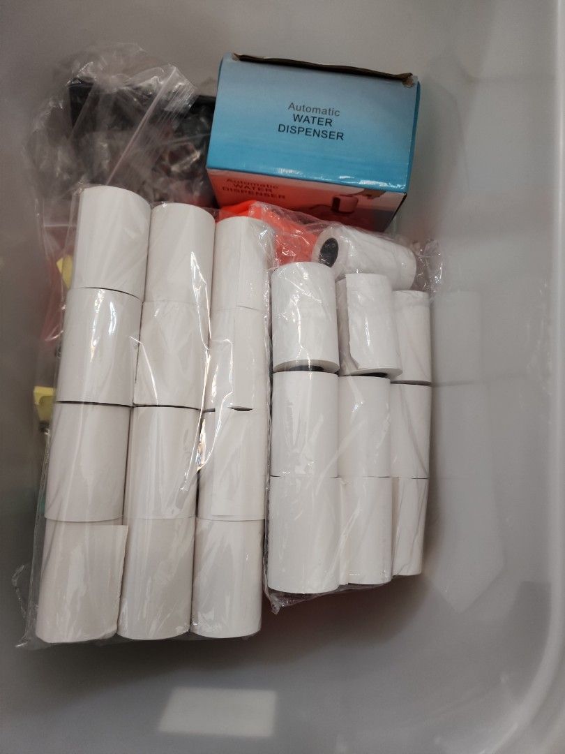 Invoice Paper Receipt Roll Terminal Paper, Hobbies & Toys, Stationery ...