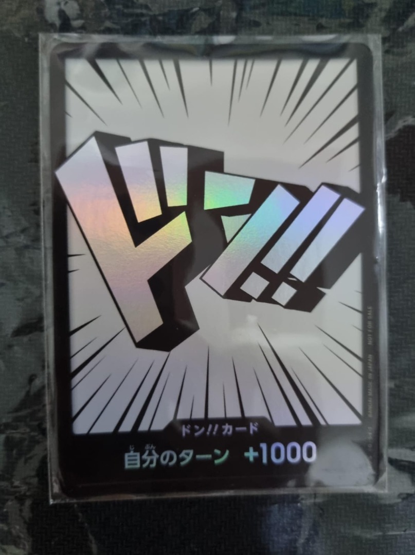 Japanese One Piece Rainbow DON!! Card, Hobbies & Toys, Toys & Games on ...
