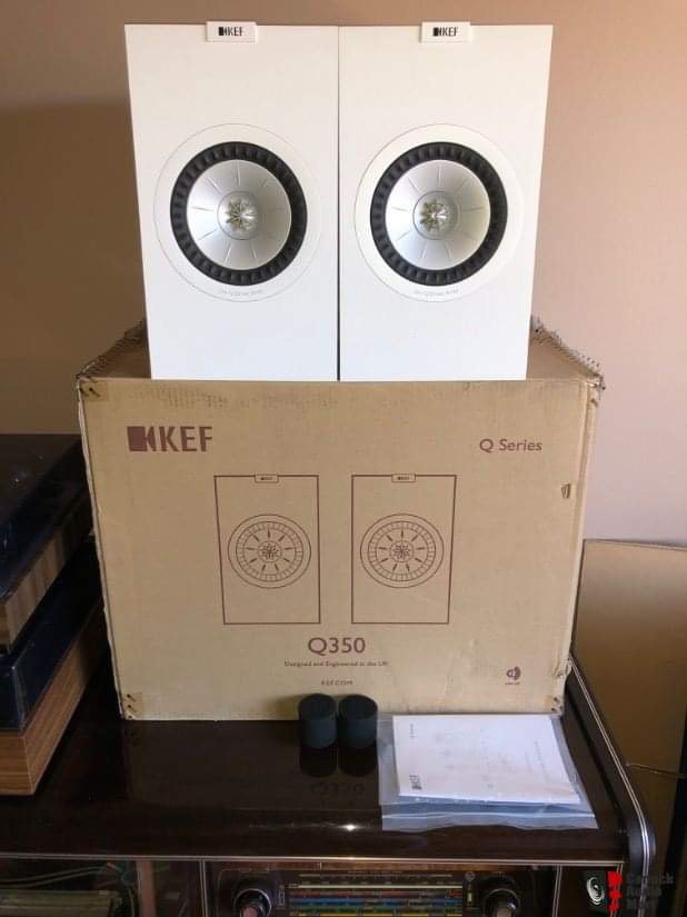 KEF Q350 bookshelf speakers, Audio, Soundbars, Speakers & Amplifiers on ...