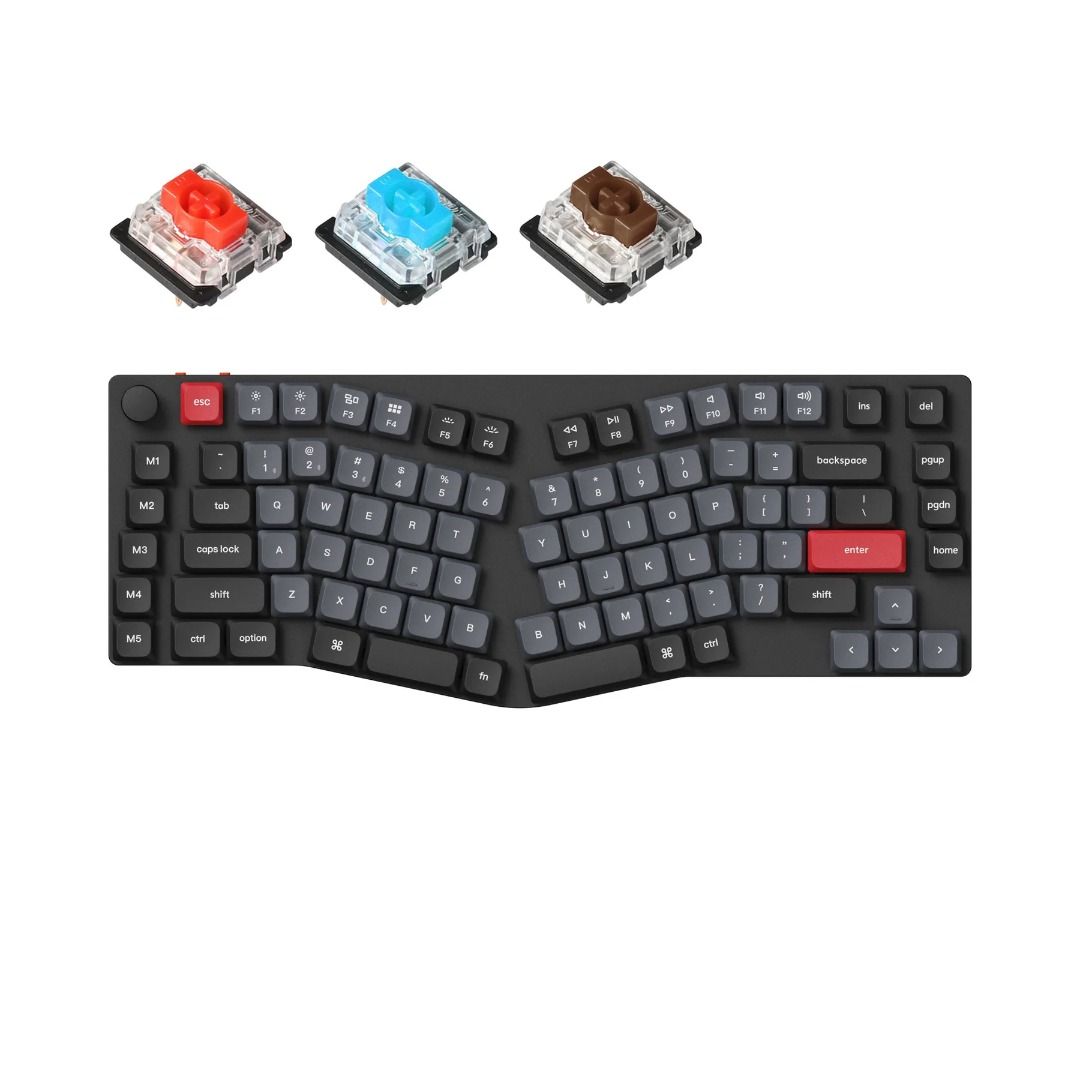 Keychron K15 Pro (Alice Layout) QMK/VIA Wireless Custom Mechanical ...