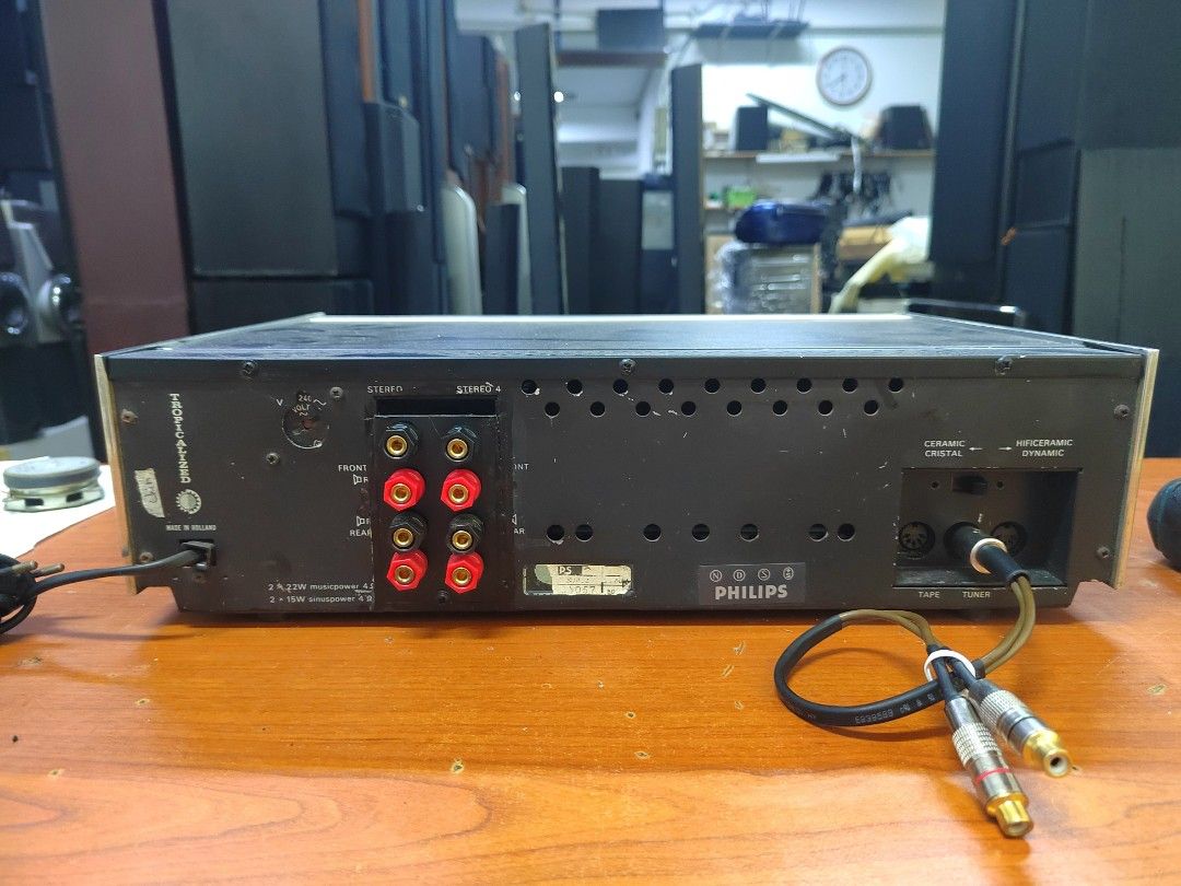 Ku Philip stereo amp vintage, Audio, Soundbars, Speakers & Amplifiers ...