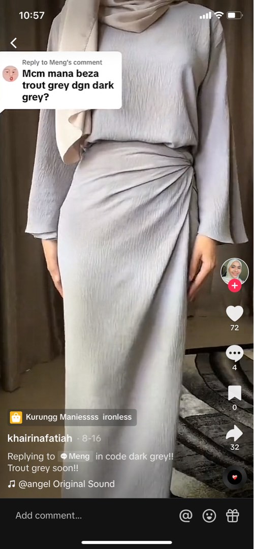 Kurung Pario, Women's Fashion, Muslimah Fashion, Baju Kurung & sets on ...