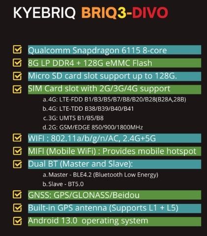 KYEBRIQ BRIQ3-DIVO APPLE CARPLAY/ANDROID AUTO, Car Accessories, Electronics & Lights on Carousell