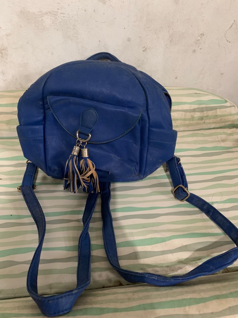 Leather Backpack (Japan Surplus) on Carousell
