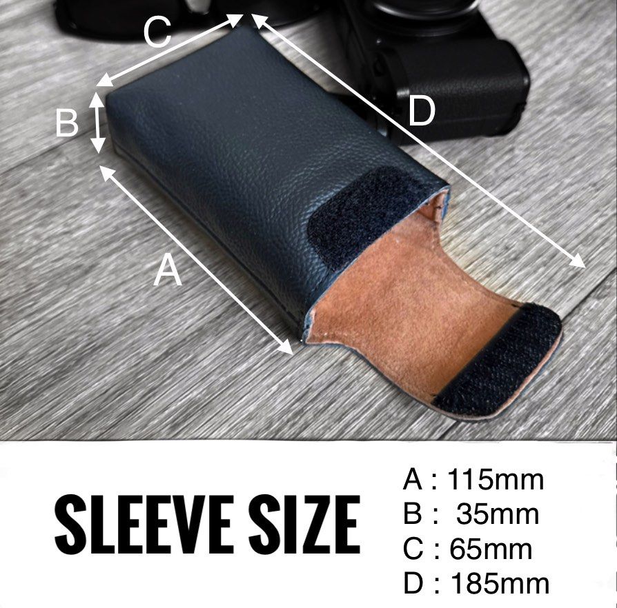 Leather camera sleeve for Ricoh gr, Photography, Photography ...