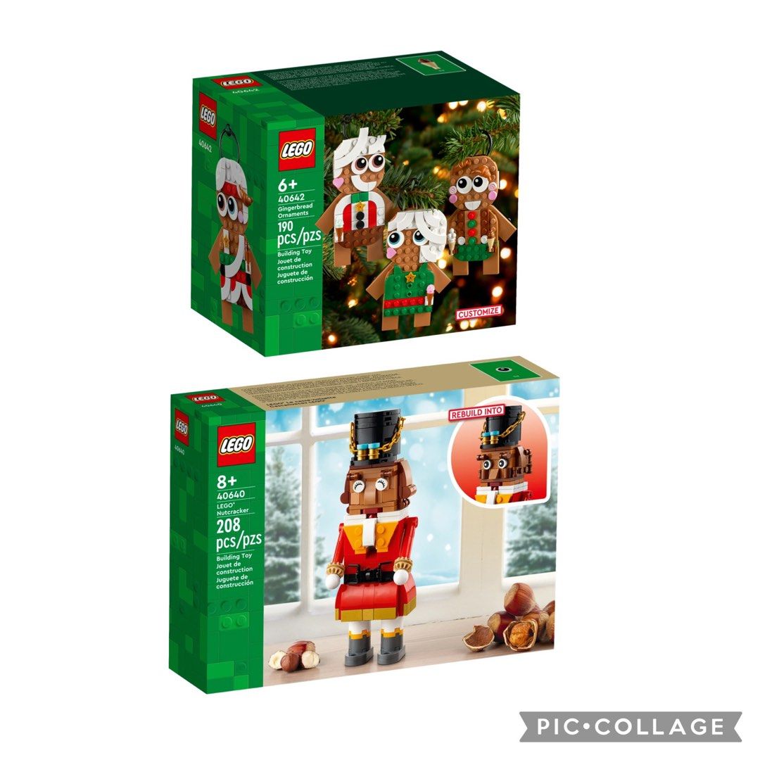 LEGO 40640 Nutcracker 40642 Gingerbread Ornaments, Hobbies & Toys, Toys ...