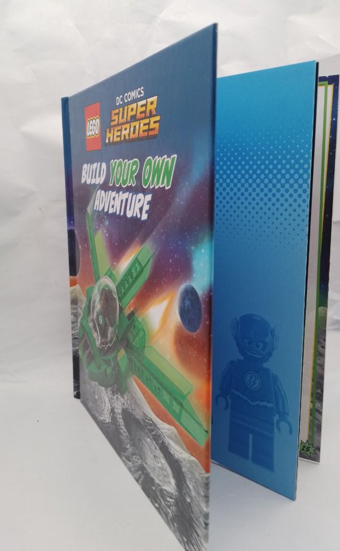 LEGO DC COMICS Super Heroes Build Your Own Adventure Book Hard Cover ...
