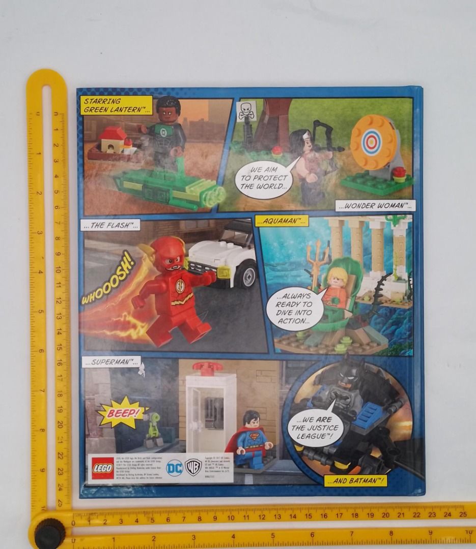 LEGO DC COMICS Super Heroes Build Your Own Adventure Book Hard Cover ...