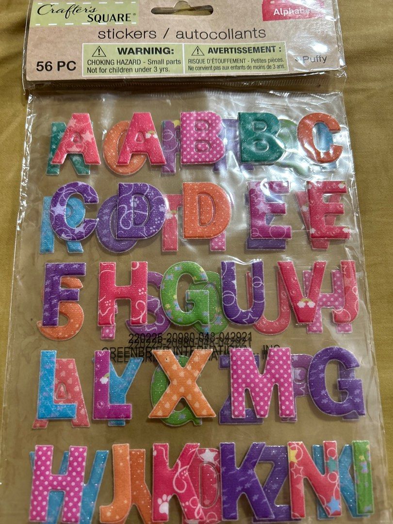 Letter Stickers on Carousell