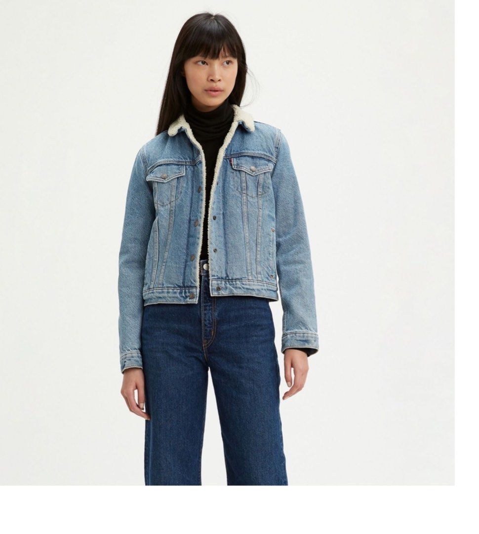 Brand New Levi’s Winter Denim Jacket levis, Women's Fashion, Coats ...