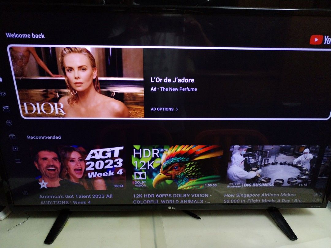 LG 4k smart TV 43 inch, TV & Home Appliances, TV & Entertainment, TV on Carousell