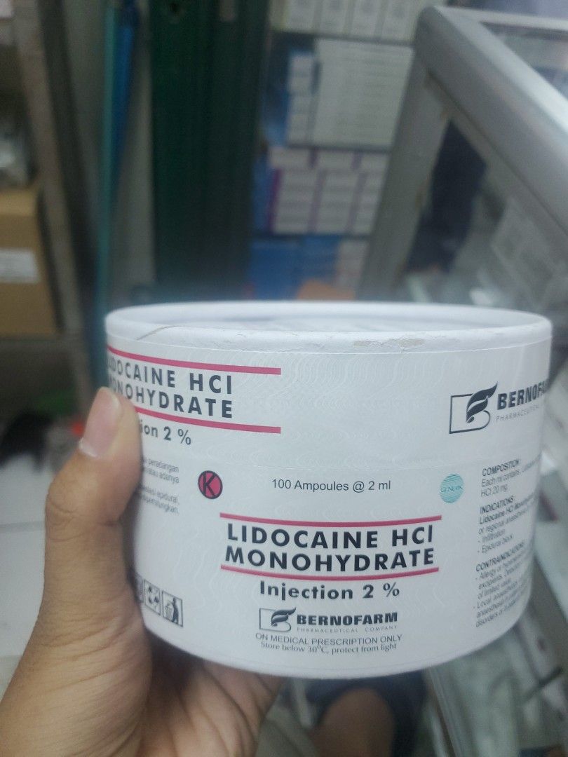 Lidocain injek isi 100 ampul berno, Kesehatan & Kecantikan, Kulit ...