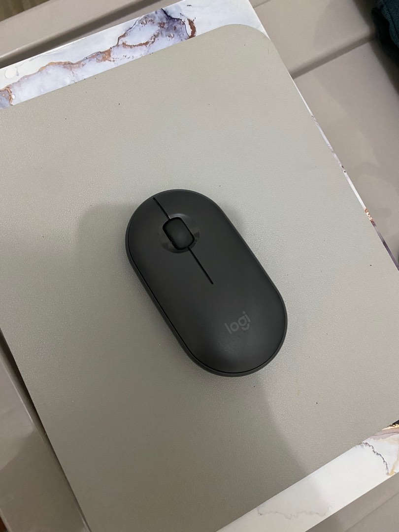 Logitech - Pebble M350 with Free Mouse Pad on Carousell