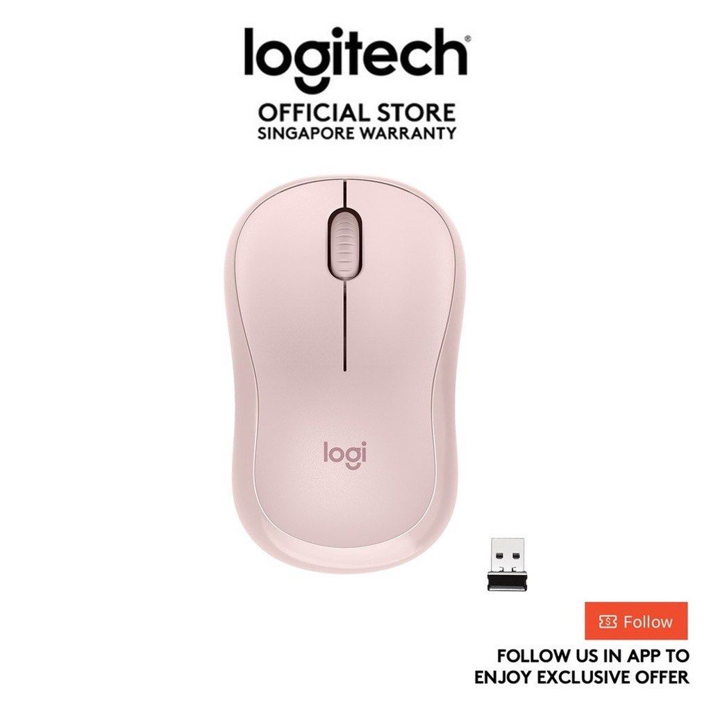 Logitech Wireless Mouse M220 - Pink, Computers & Tech, Parts ...