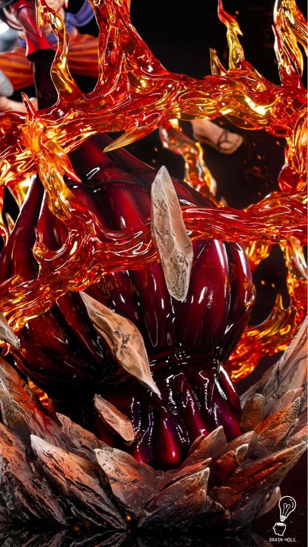 Luffy Red Roc GK Figure Brain-Hole Studio One Piece, Hobbies & Toys ...