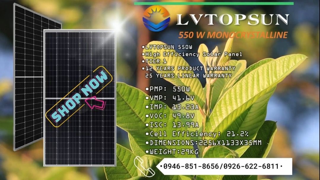 LVTOPSUN SOLAR PANELS, Commercial & Industrial, Construction & Building ...