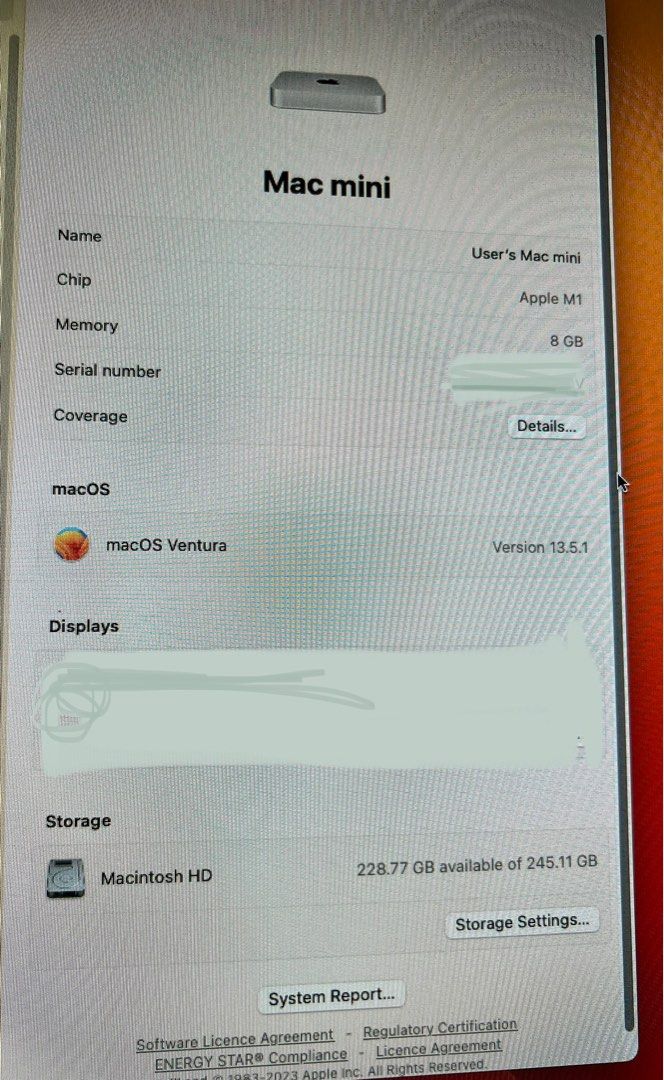Mac Mini M1 model - A2348 with Apple guarantee till 04/24, Computers ...