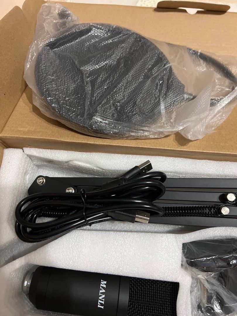 MANLI professional condenser microphone, Audio, Microphones on Carousell