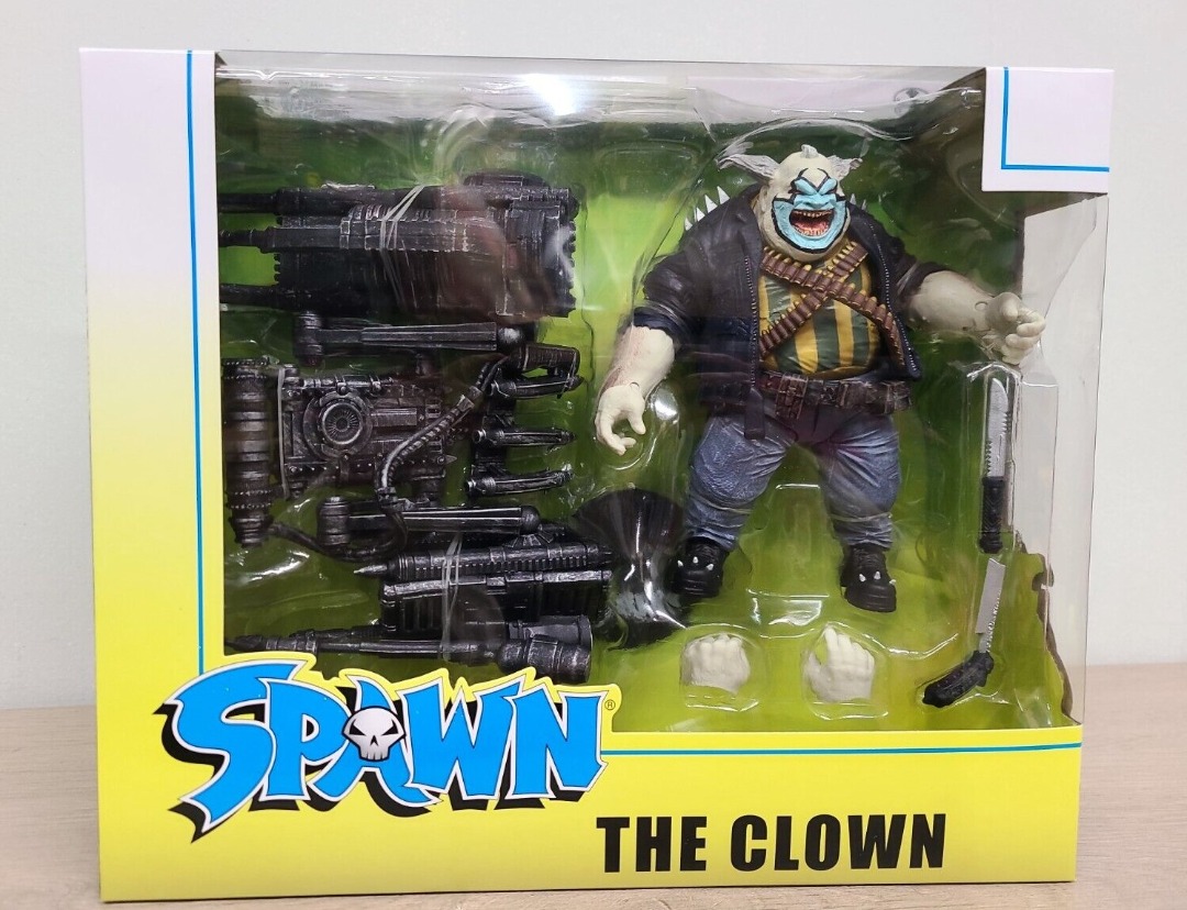 McFarlane Spawn The Clown Deluxe Box With Accessories Action Figure on ...