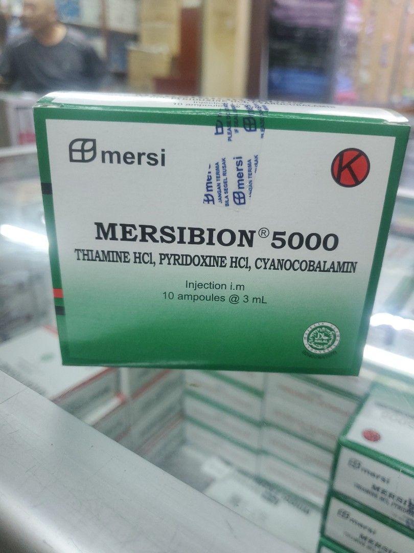Mersibion injeksi isi 10 ampul, Kesehatan & Kecantikan, Kulit, Sabun ...