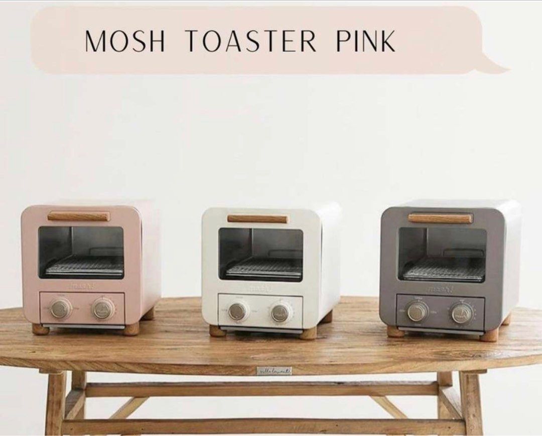 Microwave Oven mosh toaster japan panggangan bread barter aesthetic pink roti, Kitchen ...