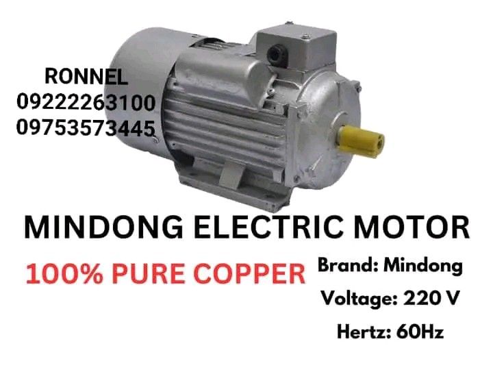 MINDONG ELECTRIC MOTOR 100% PURE COPPER, Commercial & Industrial ...
