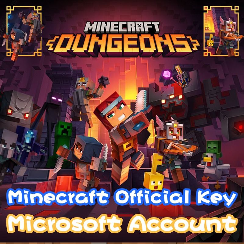 Minecraft Dungeons Edition Original PC Key [Lifetime] (PC/Mac) Redeem ...