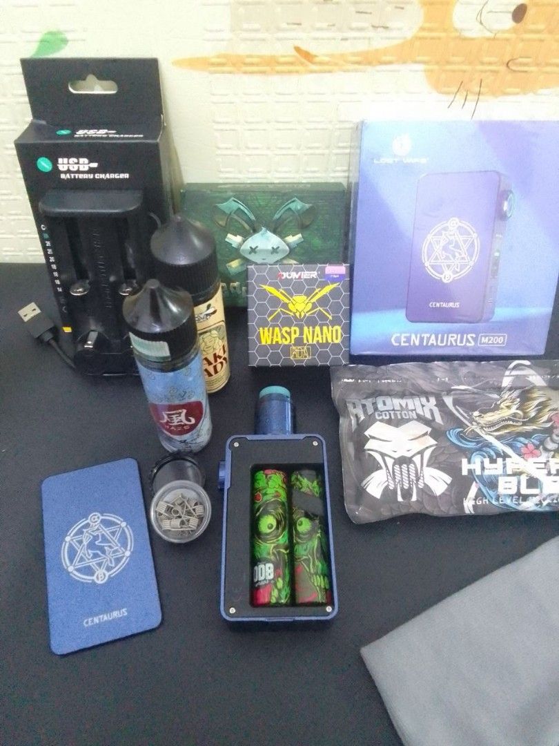 MOD Centaurus M200 RDA Dead Rabbit V2 Liquid ++, Elektronik, Lainnya di ...