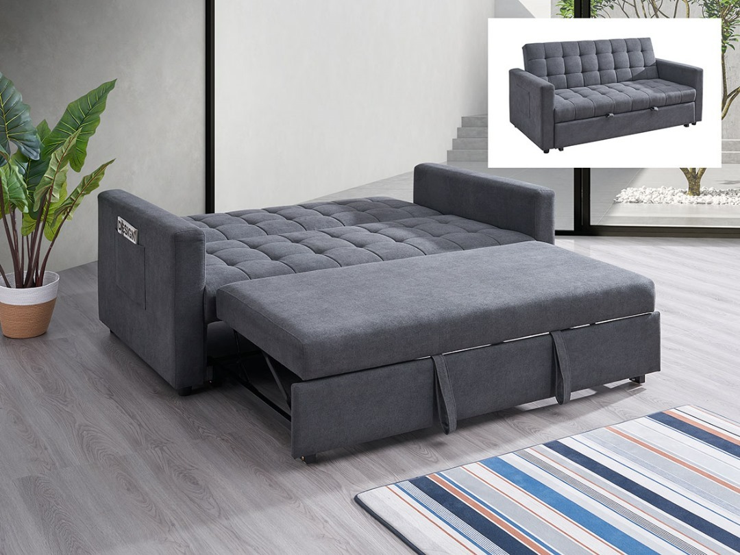 Modern Design 3 Seater Multy Function Sofa Bed, Furniture & Home Living ...