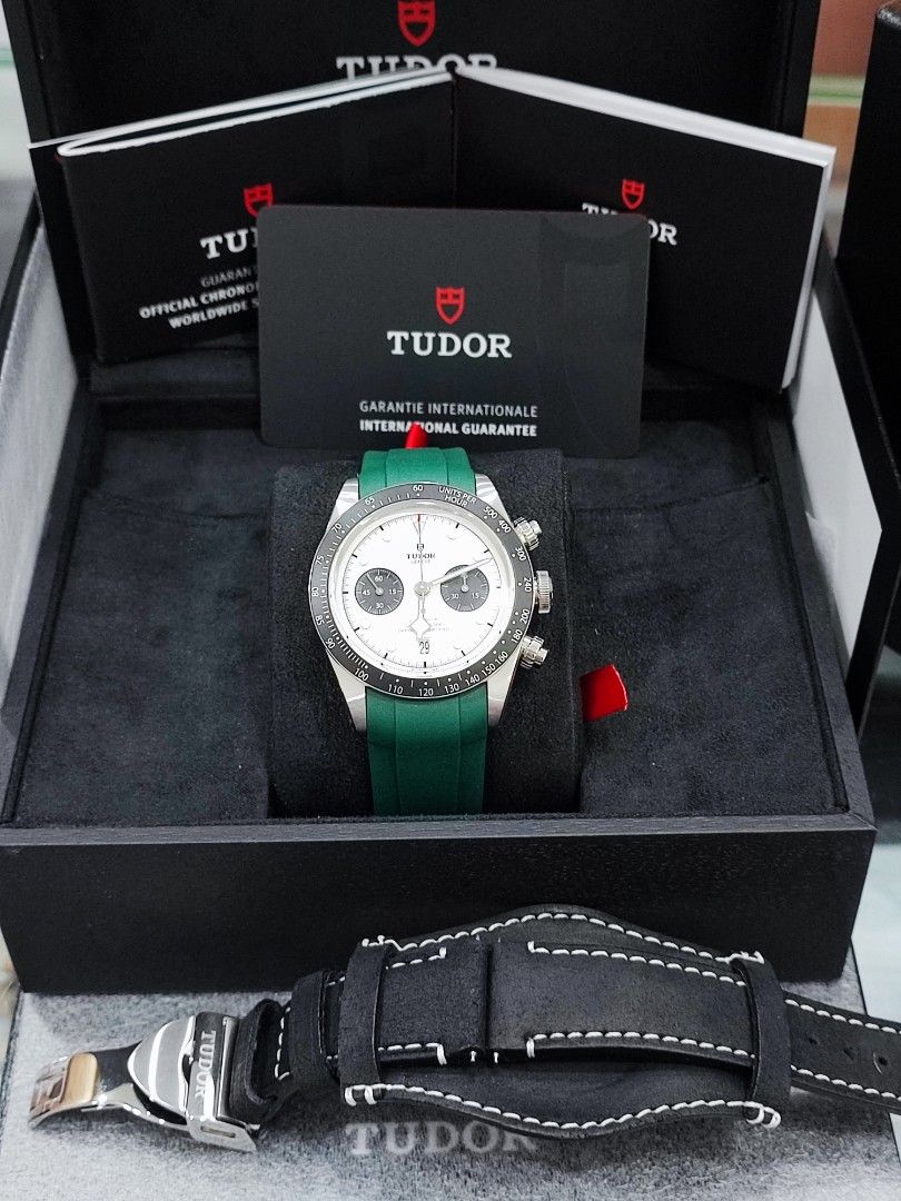 MSKL JOHAN TUDOR M79360N Black Bay Chronograph Panda Like New Men Watch ...