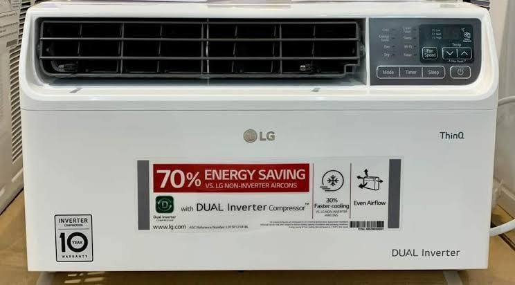 NEW LG WINDOW TYPE DUAL INVERTER AIRCON, TV & Home Appliances, Air ...