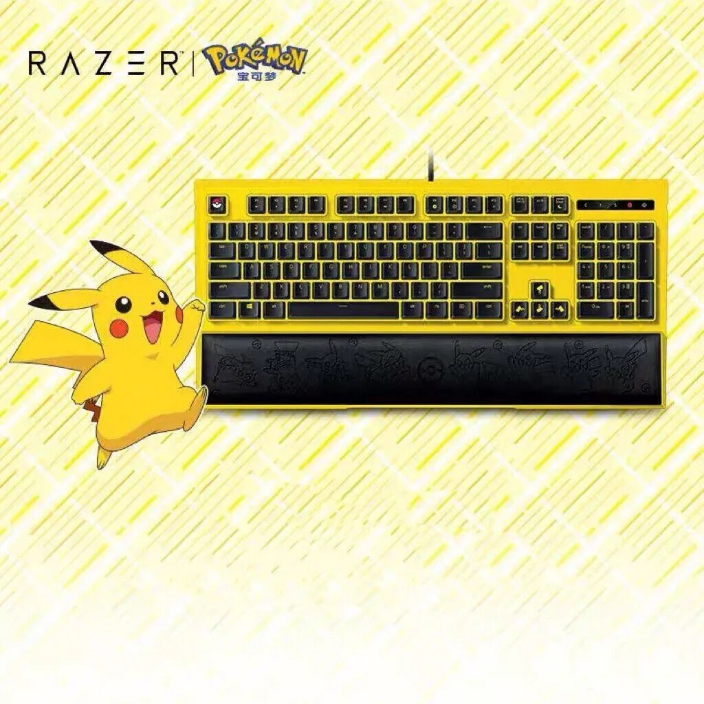 [INSTOCK] Razer Pikachu Edition Keyboard, Computers & Tech, Parts ...