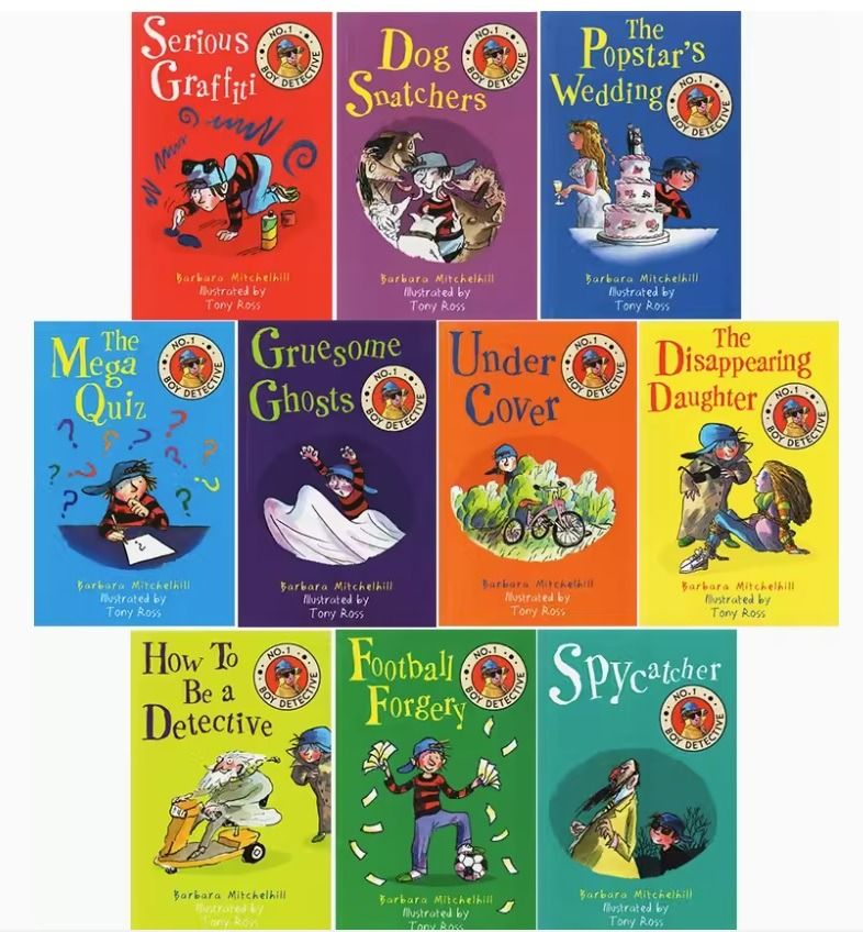 No. 1 Boy Detective Collection (10 Books) Original, Hobbies & Toys ...