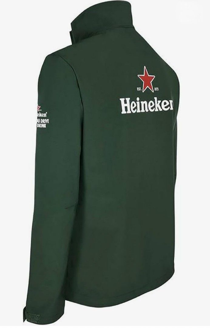 Official Formula One F1 Heineken Jacket, Men's Fashion, Coats, Jackets ...