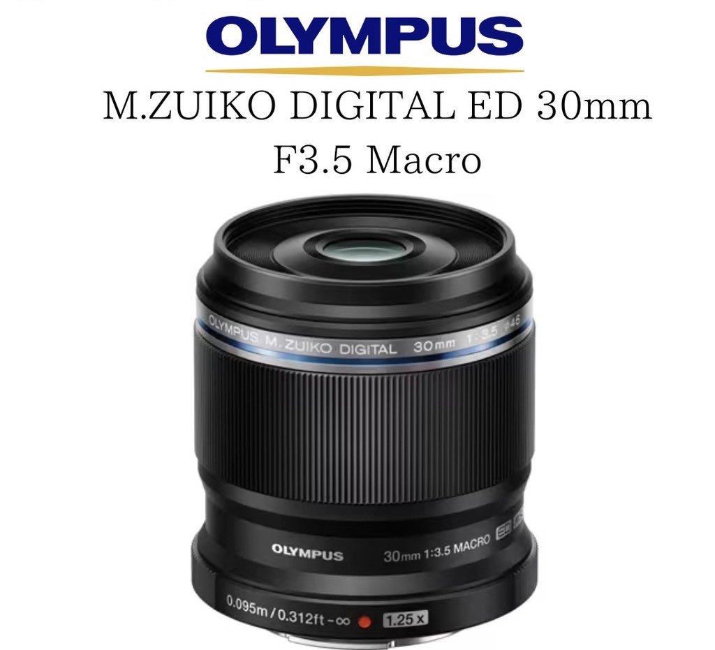 OLYMPUS M.ZUIKO DIGITAL ED 30mm F3.5 Macro 30mm/F3.5 Micro Four Thirds, Photography, Lens & Kits ...