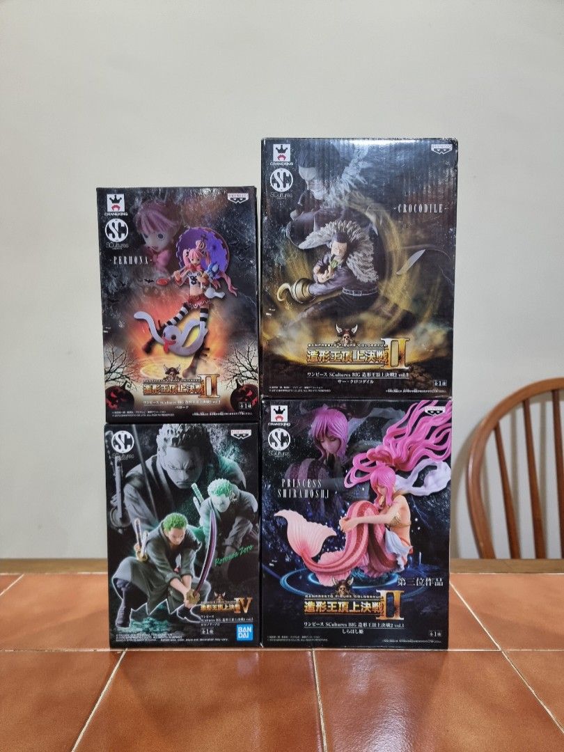 One Piece - SCultures Big - II Crocodile, Mermaid Princess Shirahoshi ...