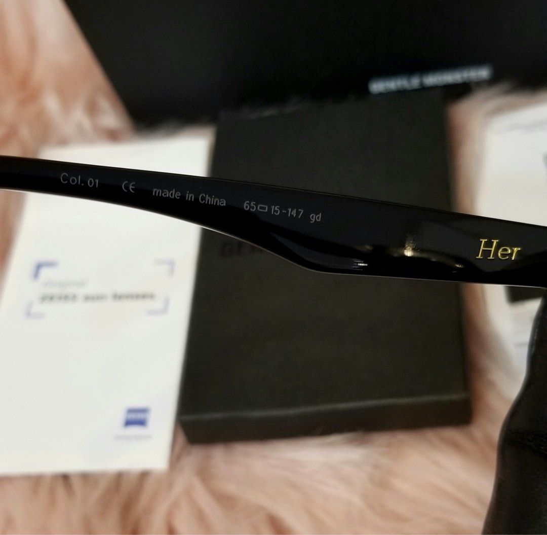 *DUBAI PRE-ORDER!* Authentic GM Her01 Black Sunglasses, Women's Fashion ...