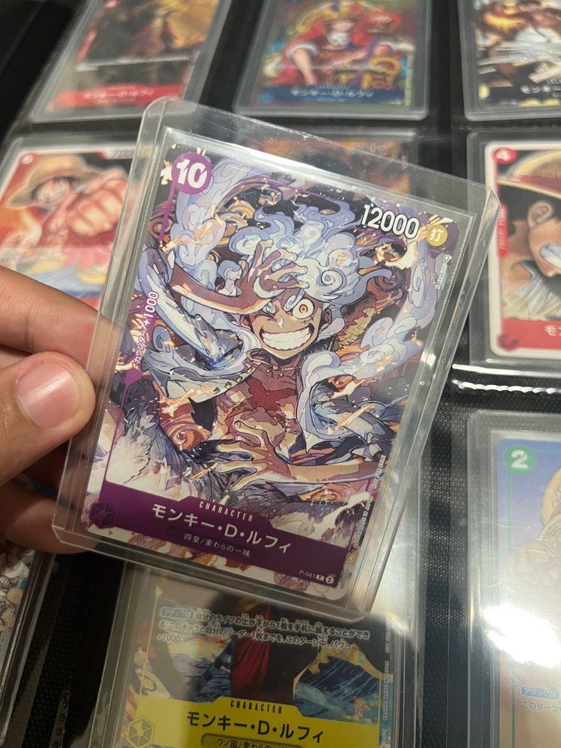 OP TCG Luffy Gear 5 ONE PIECE DAY Promo Card P-041 The Card Game ...