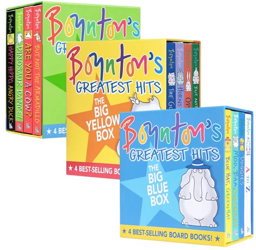 Original Boynton's Greatest Hits Green / Yellow / Blue Box, Hobbies ...
