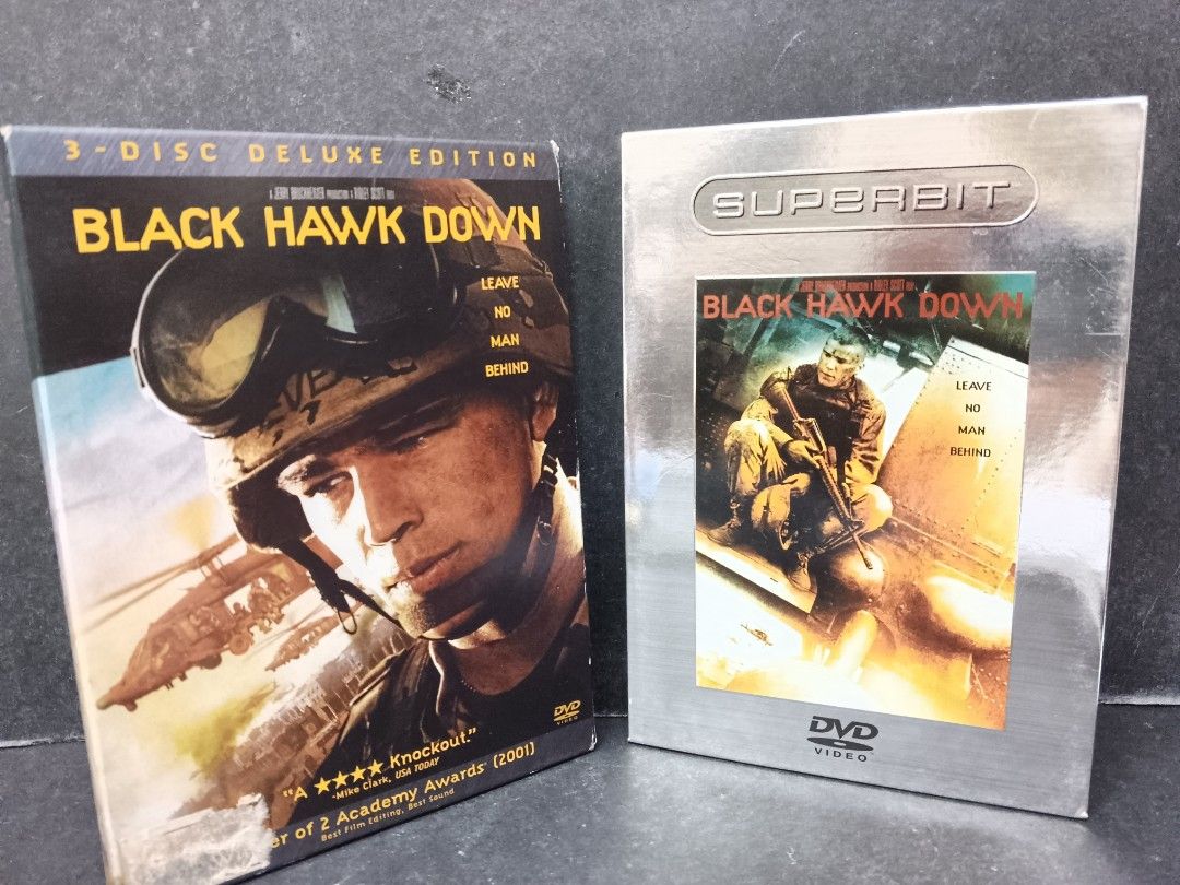 Original DVD: BLACK HAWK DOWN - 3-DISC Deluxe Edition & SUPERBIT ...
