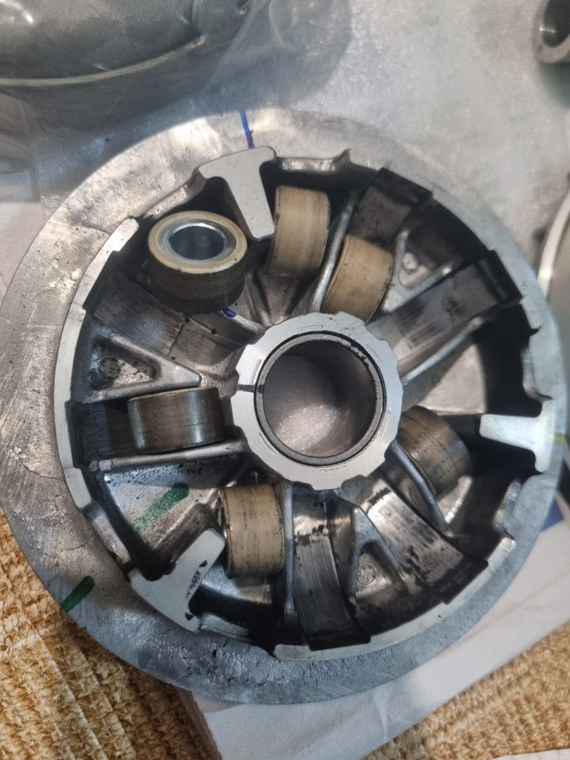 Original nmax V1 cvt complete set, Motorcycles, Motorcycle Accessories ...