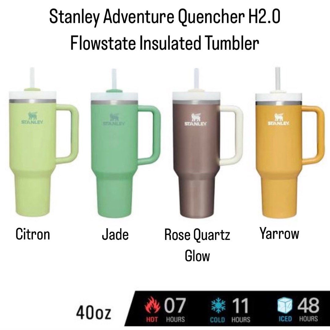 Original Stanley Adventure Quencher H2.0 Flowstate Insulated Tumbler ...
