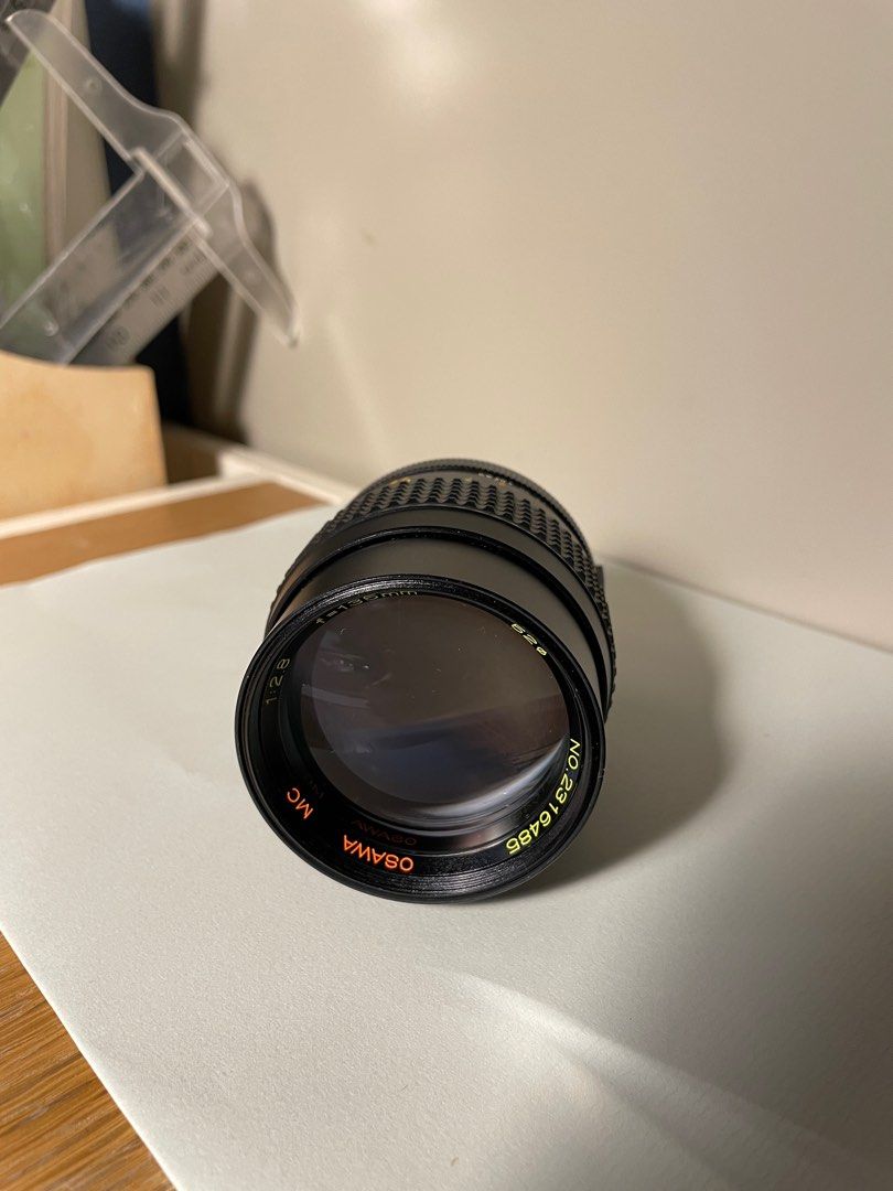 OSAWA OM Mount 135mm F2.8 lens, Photography, Lens & Kits on Carousell