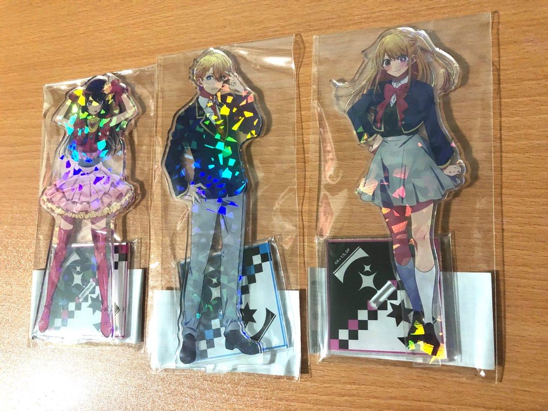 (Oshi no Ko) Ai, Ruby, Aqua Big Holographic Acrylic Stands | Onk ...
