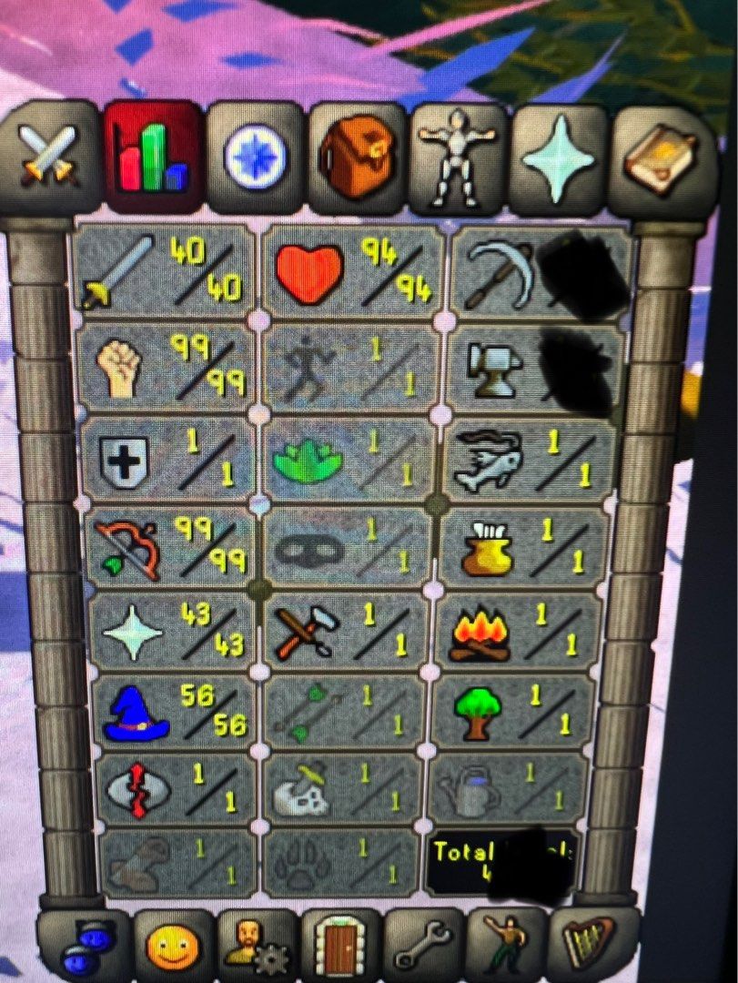 Osrs RuneScape 40 attack 99 str 99 ranged pure pk, Video Gaming, Gaming ...