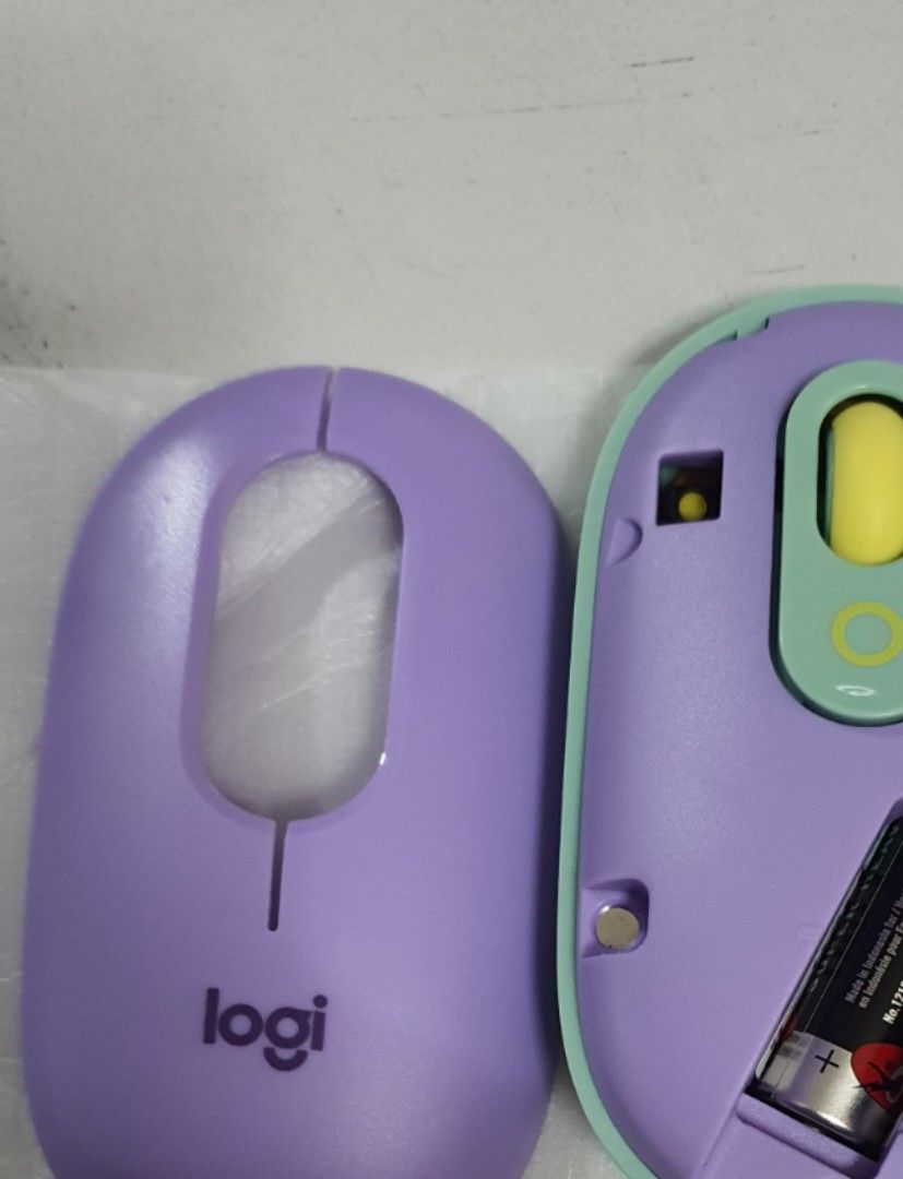Pebble POP Wireless Mouse - Purple, Computers & Tech, Parts ...