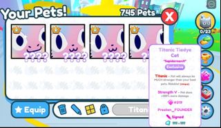 Pet Simulator X PSX Titanic Atlantean Jellyfish, Video Gaming, Gaming ...